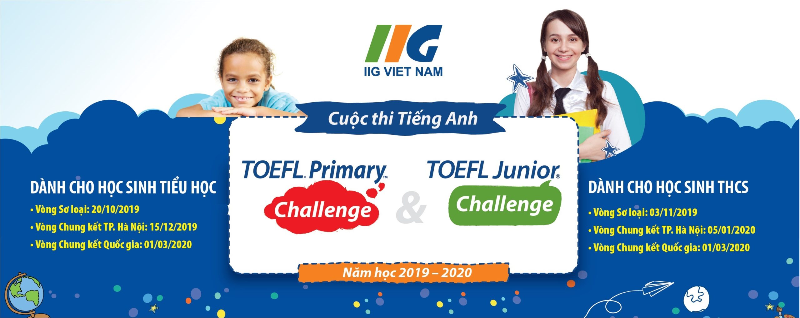 Thể lệ cuộc thi Tiếng Anh TOEFL PRIMARY CHALLENGE 2019 – 2020 dành cho ...